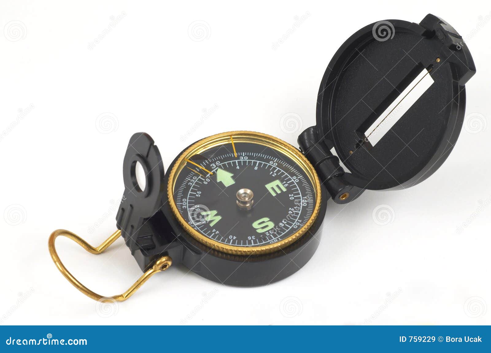 Modern compass stock image. Image of cardinal, guide, east - 759229