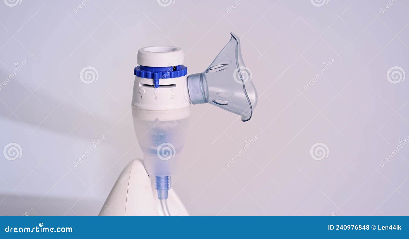 Modern Compressor Nebulizer with Face Mask. Stock Footage - Video of ...
