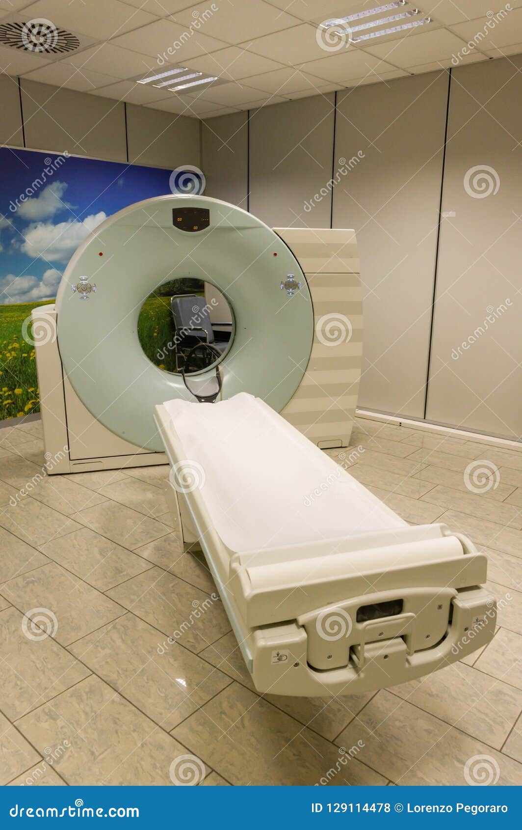 Modern CT Scanner stock photo. Image of structure, computed - 129114478