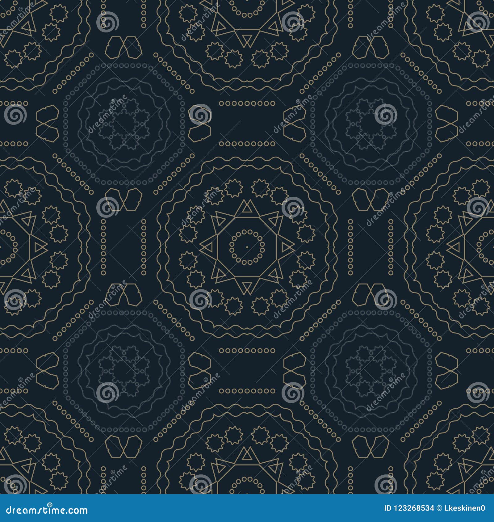 Modern, Computer Age Shapes Seamless Pattern Stock Vector ...