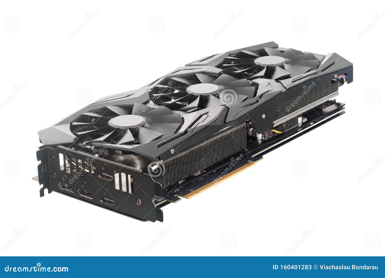 Modern Computer Graphics Card Stock Image - Image of gaming, board ...