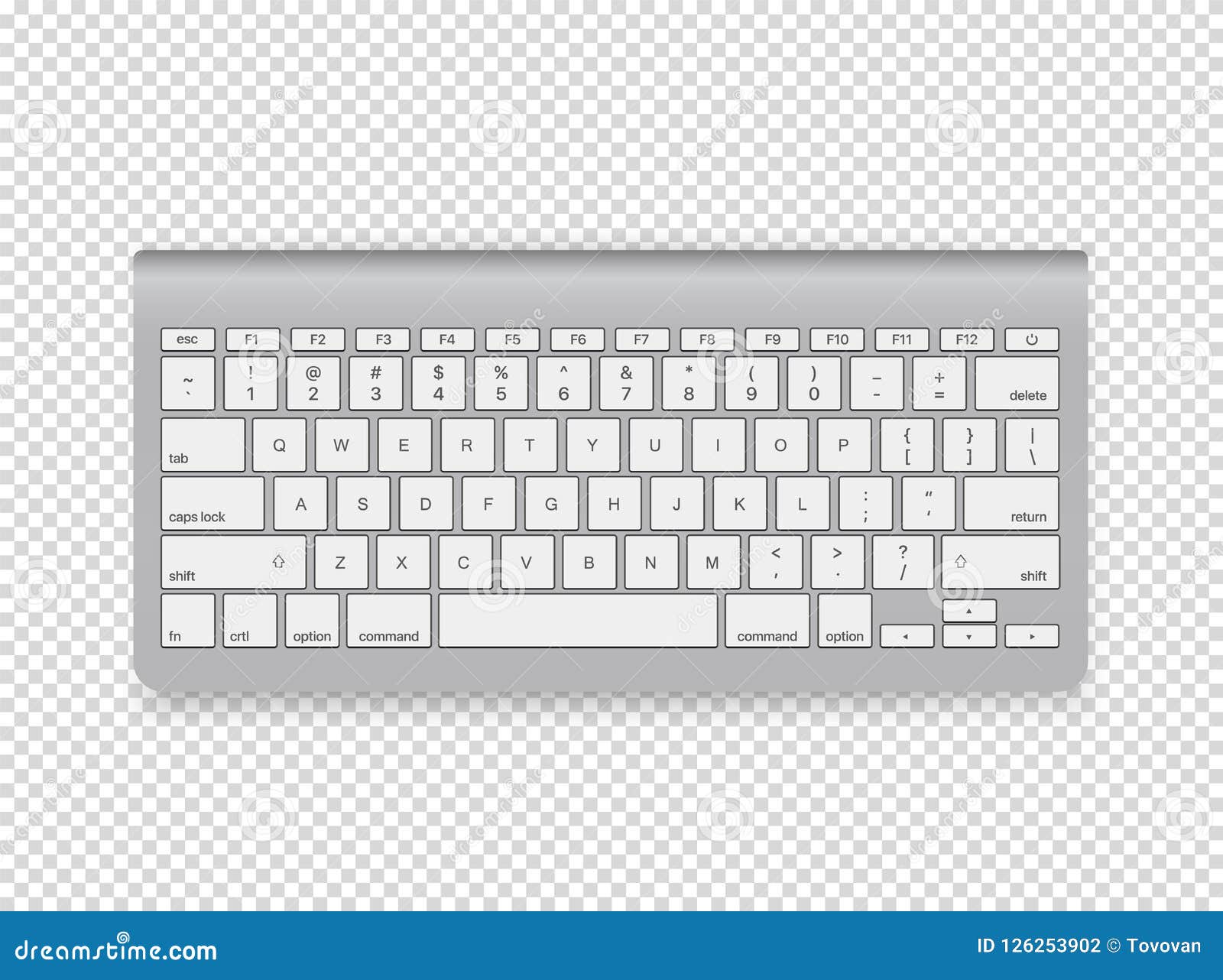 Keyboard Transparent Background