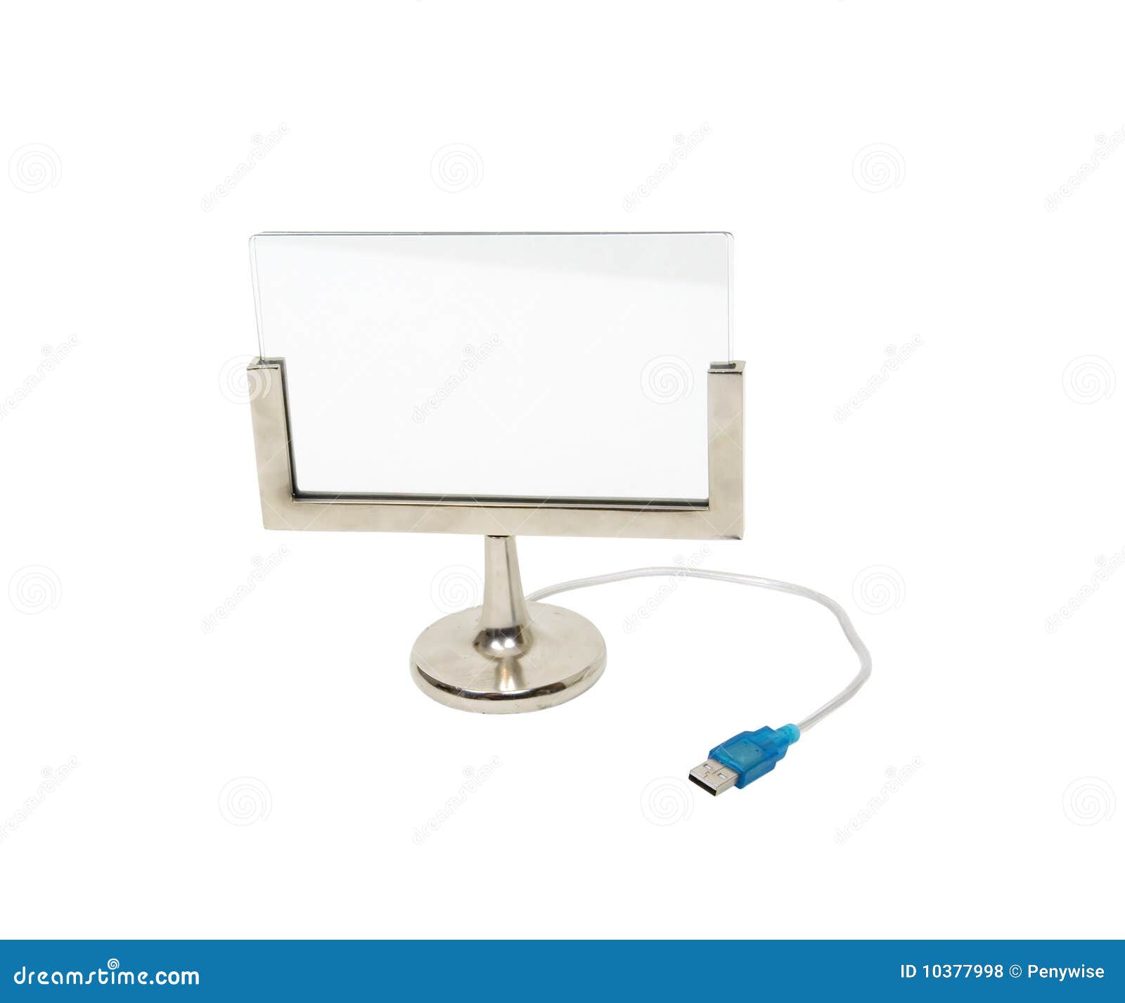 Modern Computer monitor stock photo. Image of stand, sign - 10377998