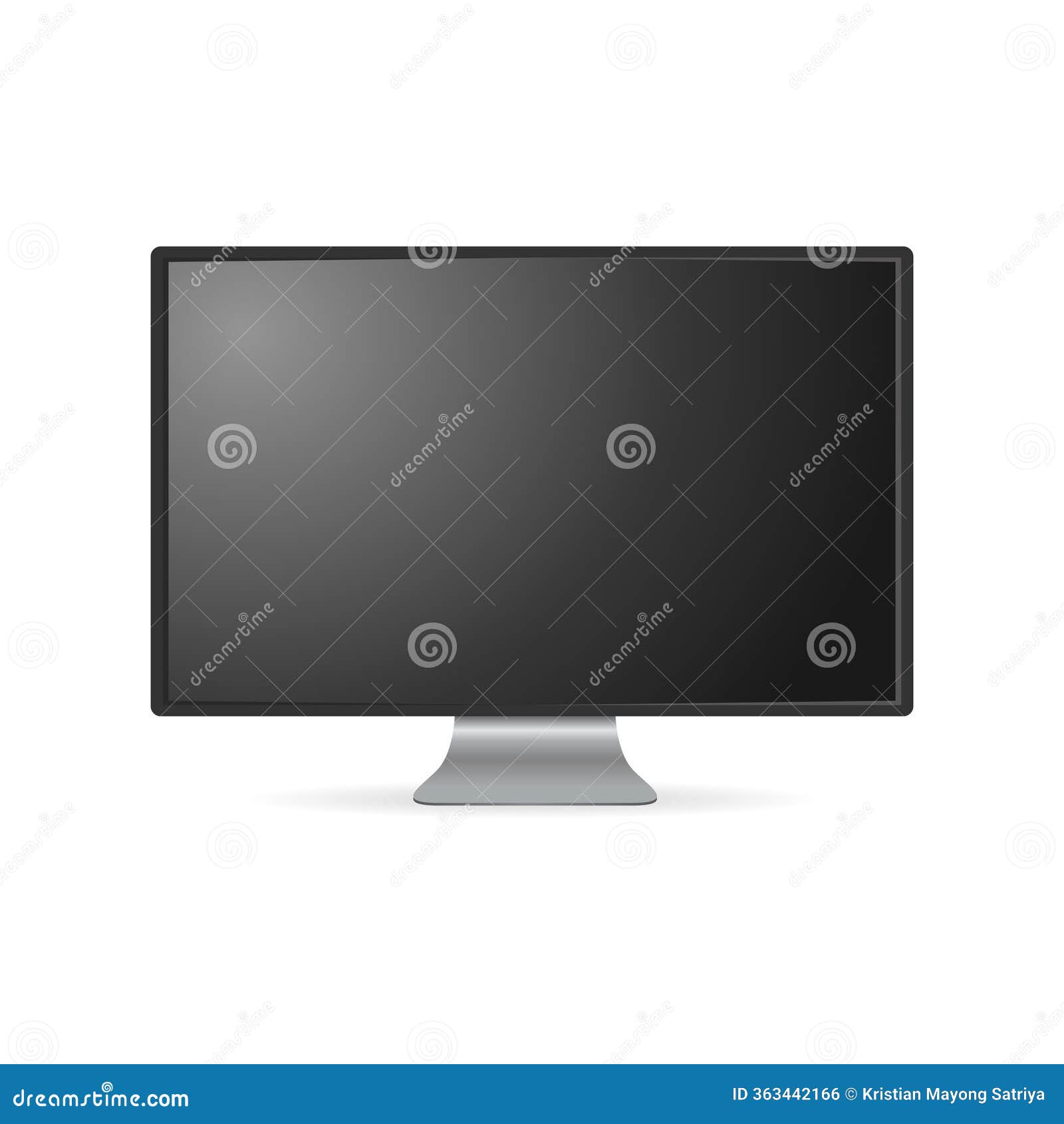 Black Screen Vector Illustration | CartoonDealer.com #31023744