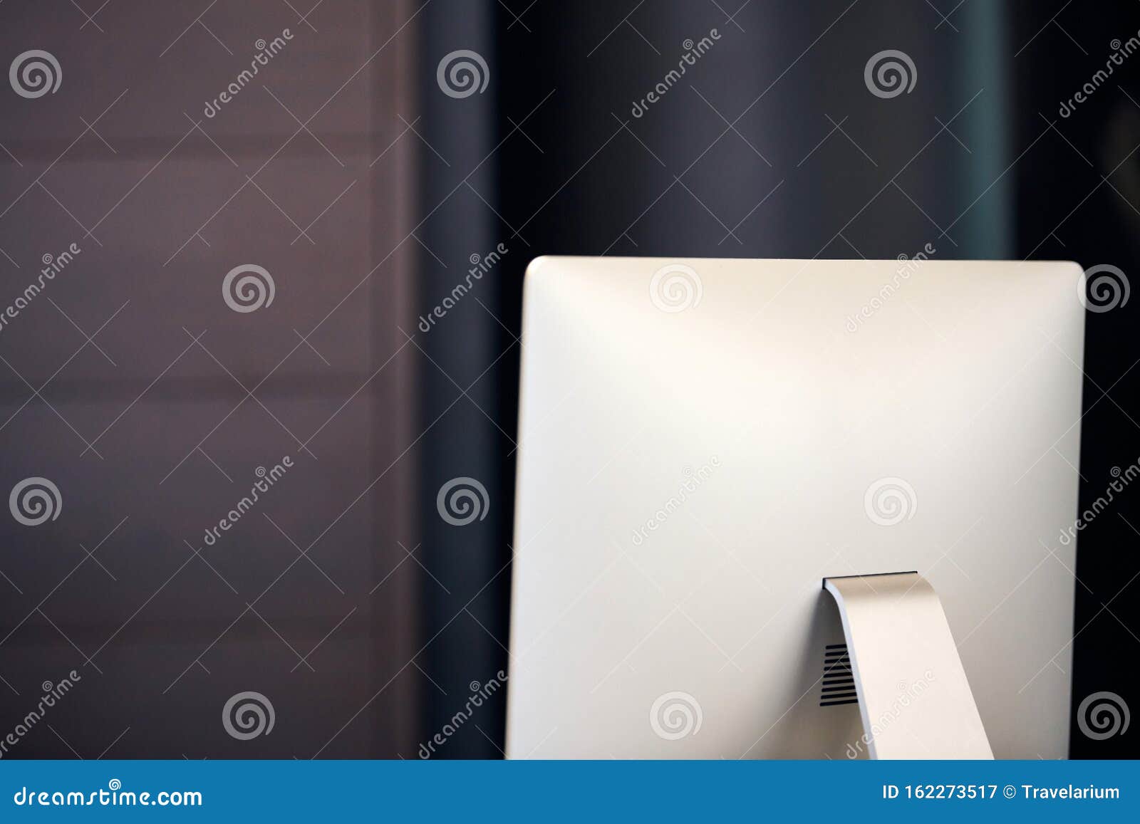 Modern Computer Monitor. Monitor for Workplace in Office Stock Image ...