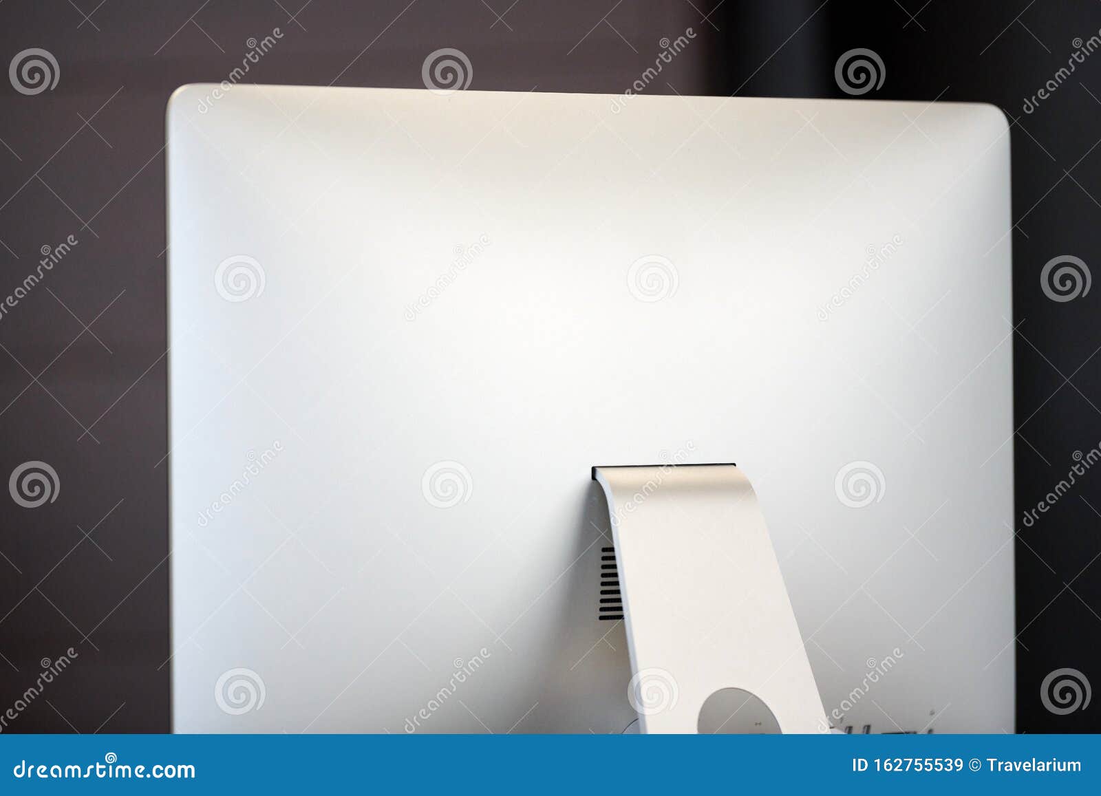 Modern Computer Monitor. Monitor for Workplace in Office Stock Image ...