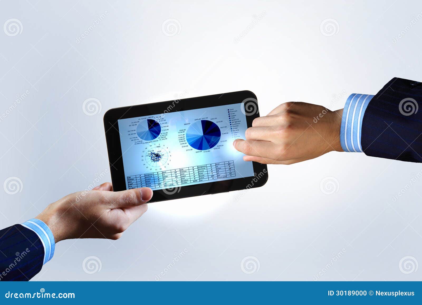 Modern Computer Technology in Business Stock Photo - Image of analysis ...