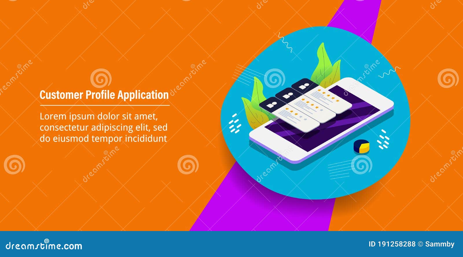 Customer Profile Management Application, Customer Data Showing on ...