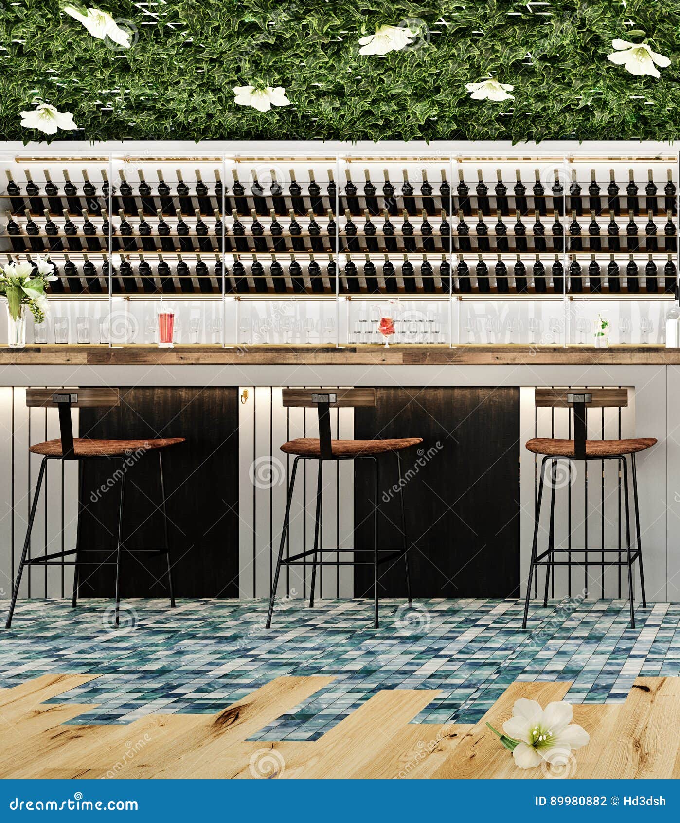 Modern Concept Design of Beach Cocktail Lounge Bar Stock Photo - Image ...