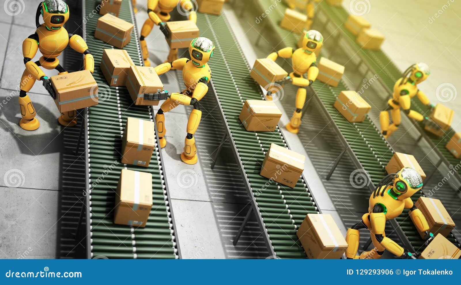 Modern Concept of Precise Automated Sorting in Production or Del Stock ...