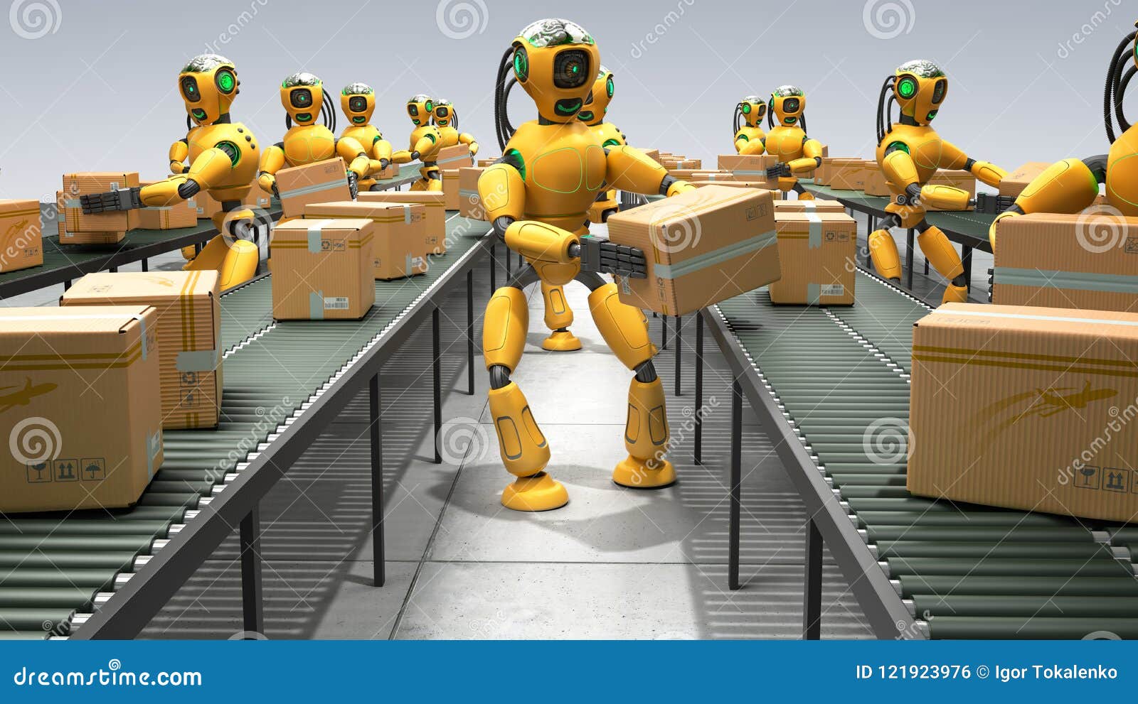 Modern Concept of Precise Automated Sorting in Production or Del Stock ...