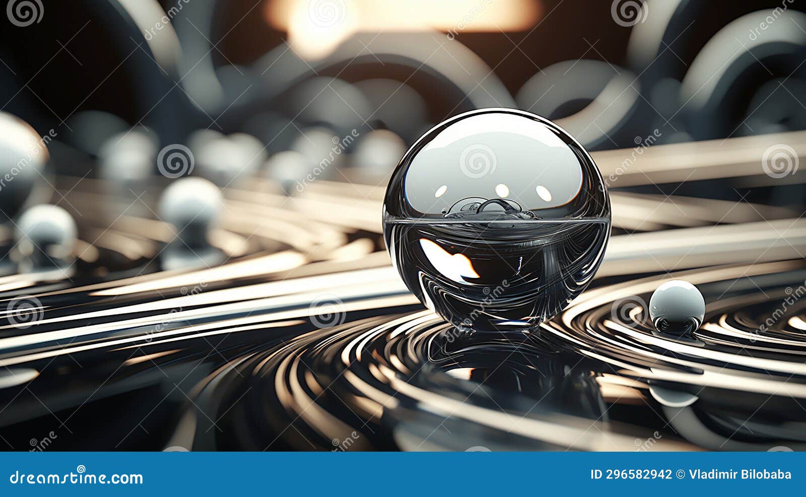 Modern Conceptual Color 3D Background for Design of Visual Projects ...