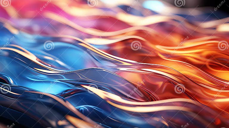 Modern Conceptual Color 3D Background for Design of Visual Projects ...