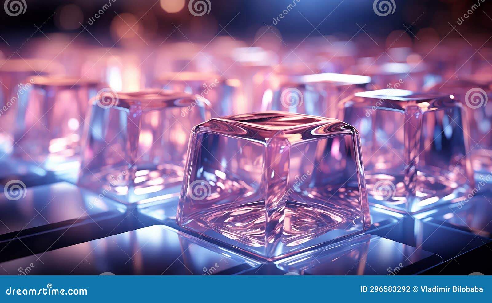 Modern Conceptual Color 3D Background for Design of Visual Projects ...