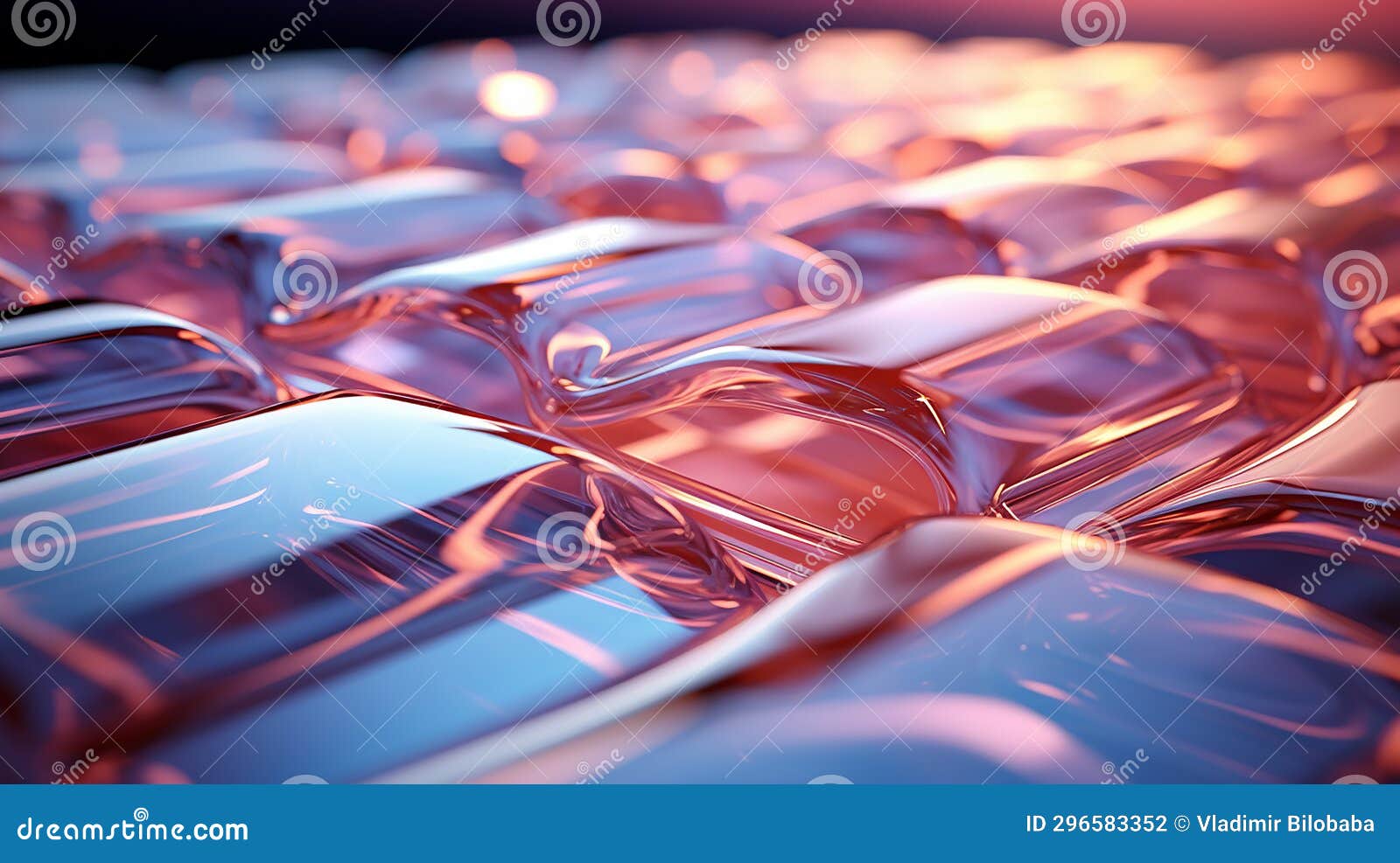 Modern Conceptual Color 3D Background for Design of Visual Projects ...