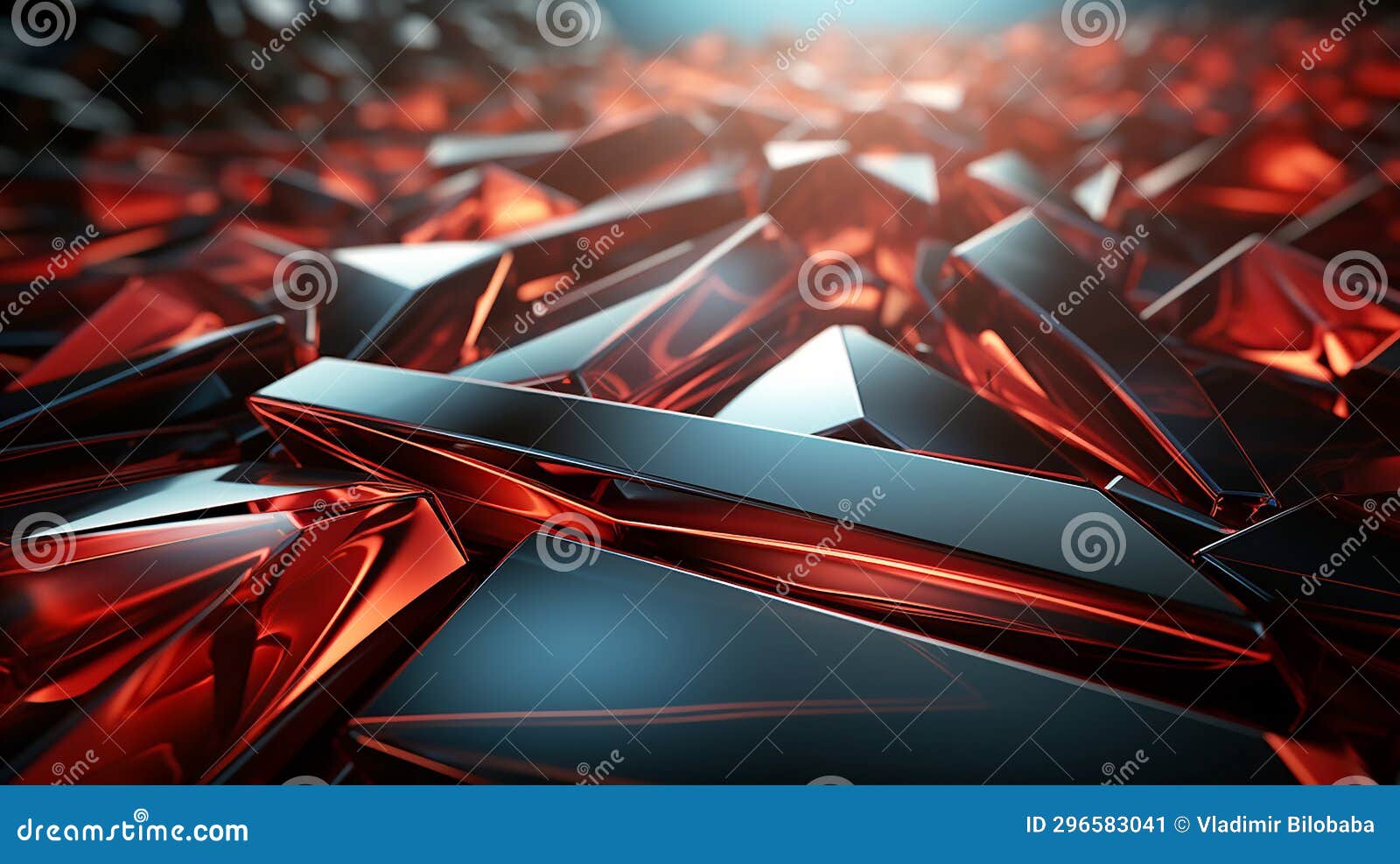Modern Conceptual Color 3D Background for Design of Visual Projects ...