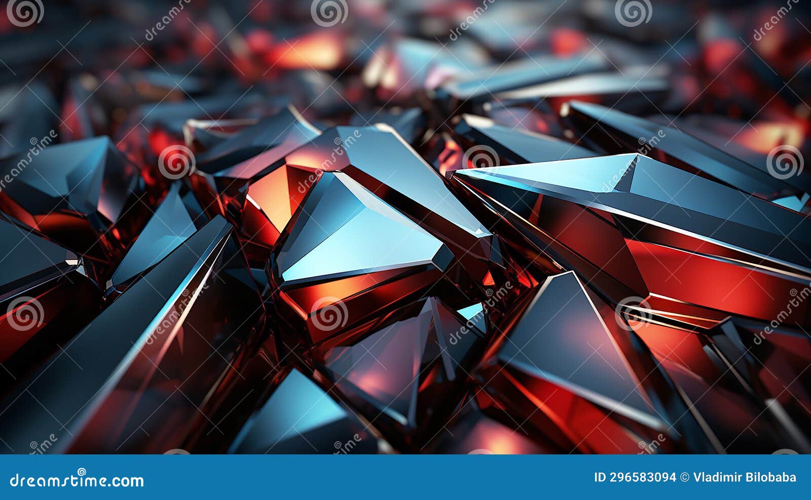 Modern Conceptual Color 3D Background for Design of Visual Projects ...