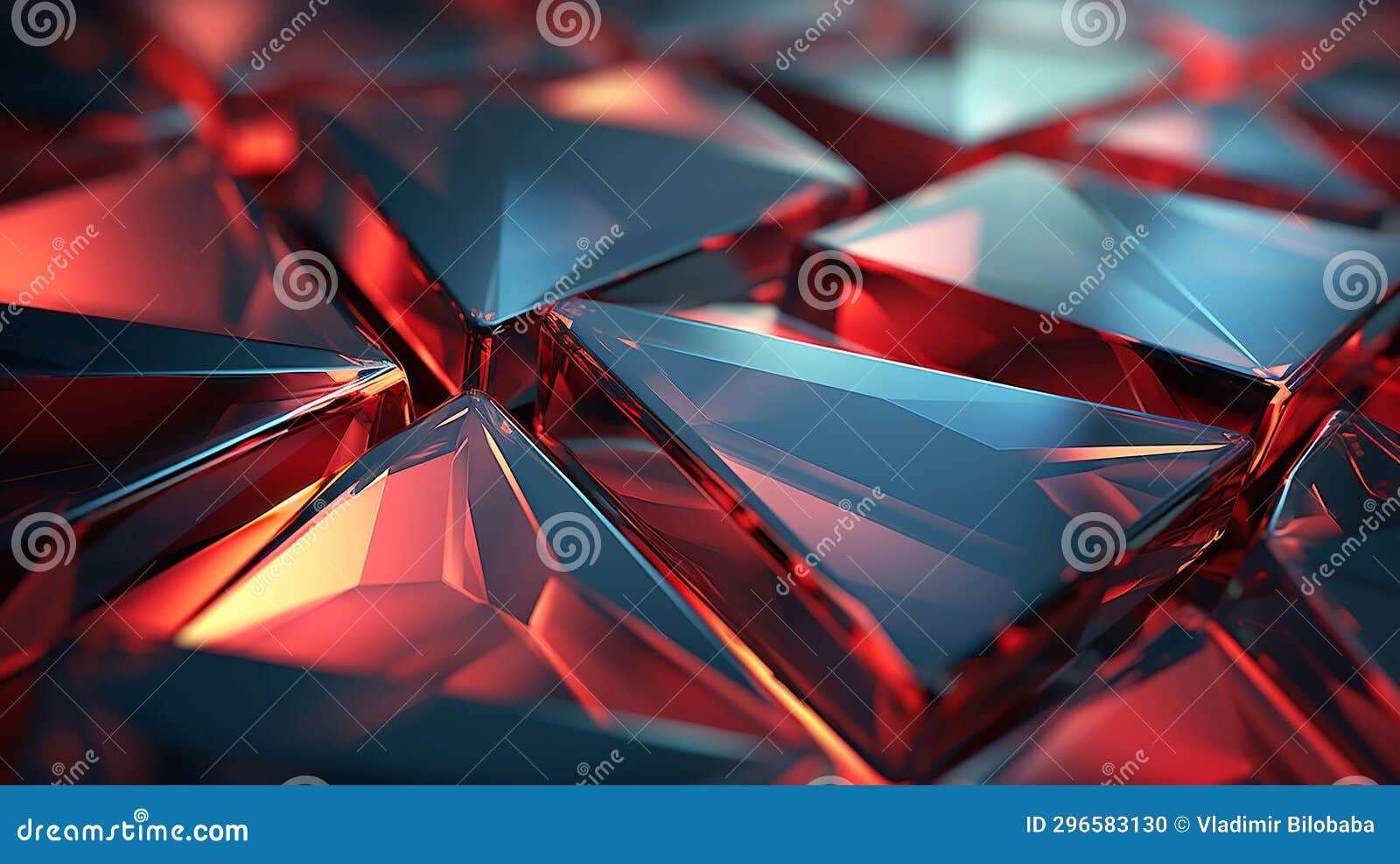 Modern Conceptual Color 3D Background for Design of Visual Projects ...