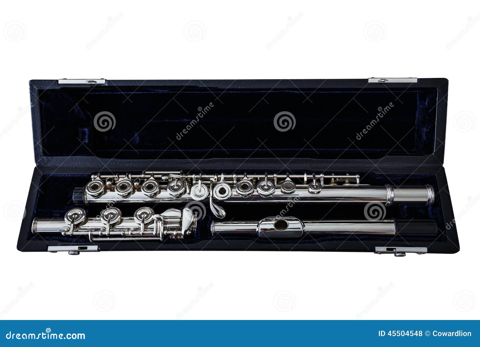 Modern Concert Flute stock photo. Image of concert, instrument - 45504548