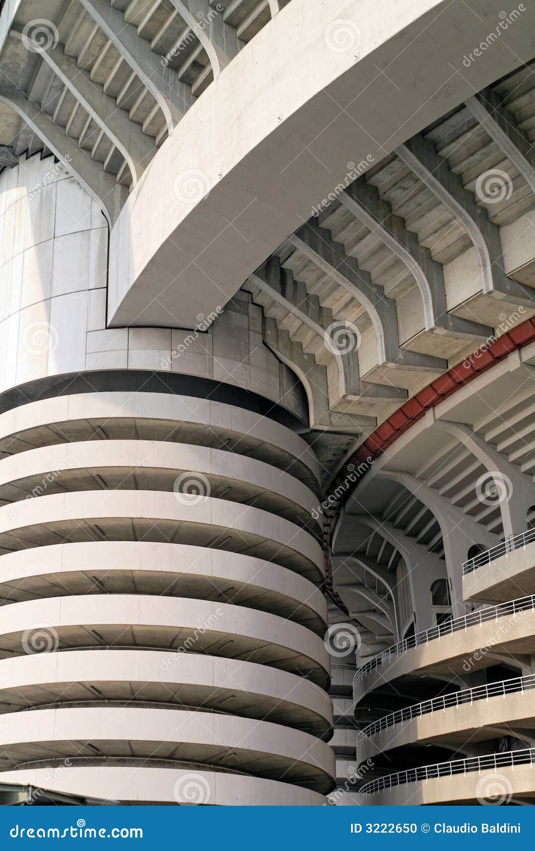 Modern Concrete and Steel Cons Stock Photo - Image of concrete, steel ...