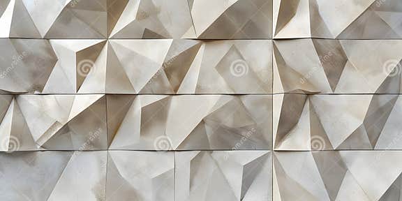 Modern Concrete Tile Wall Cladding Pattern Stock Illustration ...