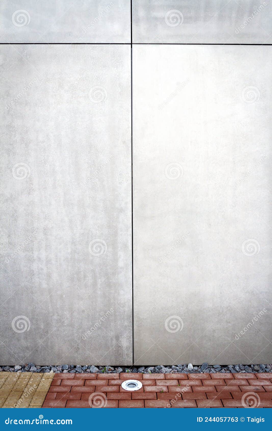 Modern concrete tile wall stock image. Image of concrete - 244057763