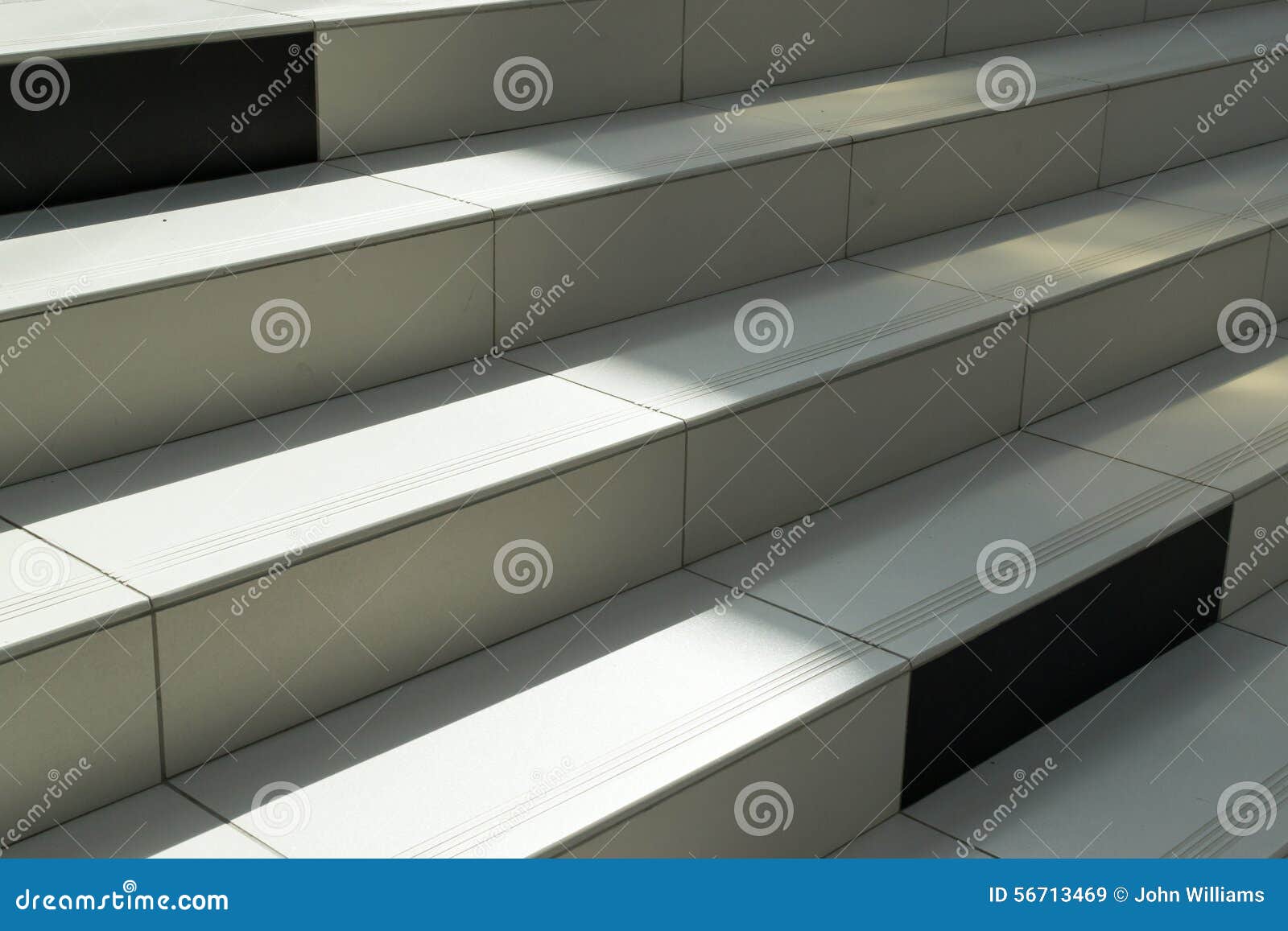 Modern Concrete Tiled Steps Stock Image - Image of construction, stairs ...