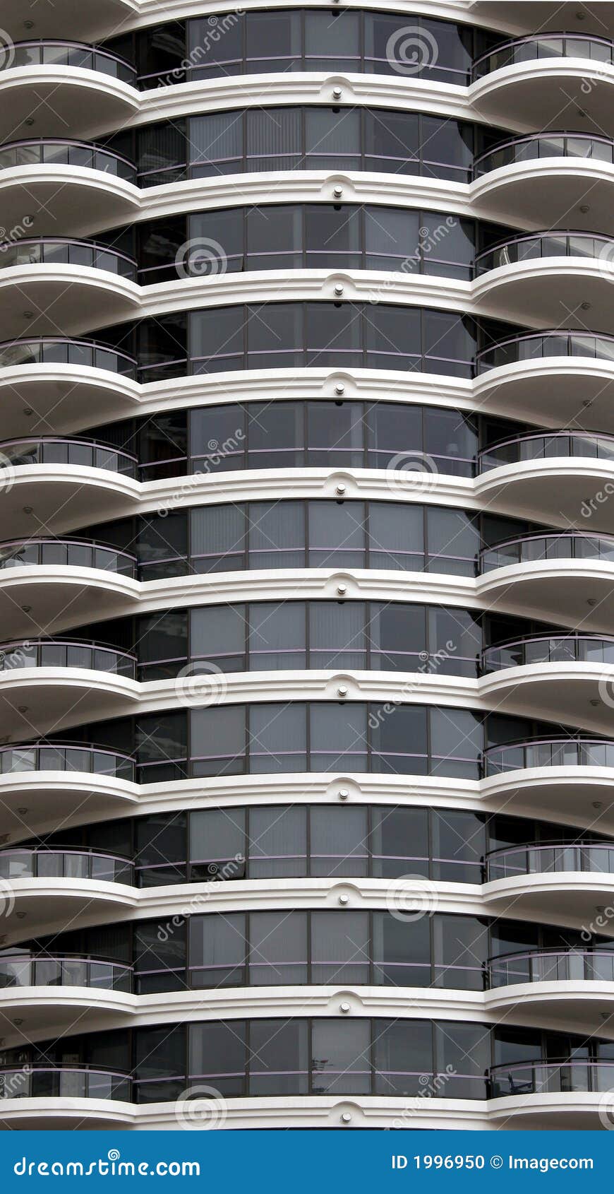 Modern Condo Building Exterior Stock Photo - Image of balcony, estate ...