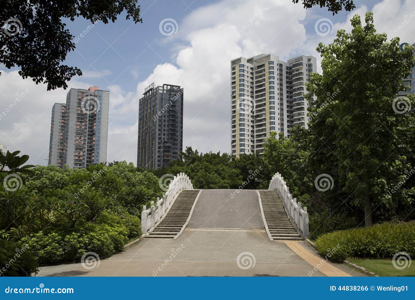 Modern condo buildings stock photo. Image of park, modern - 44838266