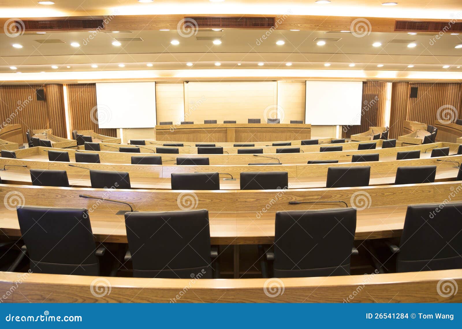 Modern conference hall stock photo. Image of seminar - 26541284