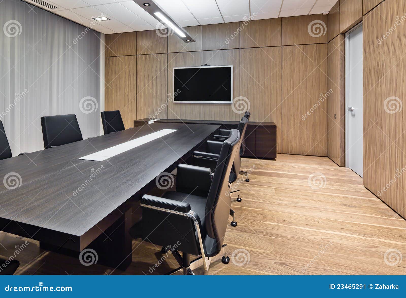 Modern conference room stock image. Image of furniture - 23465291