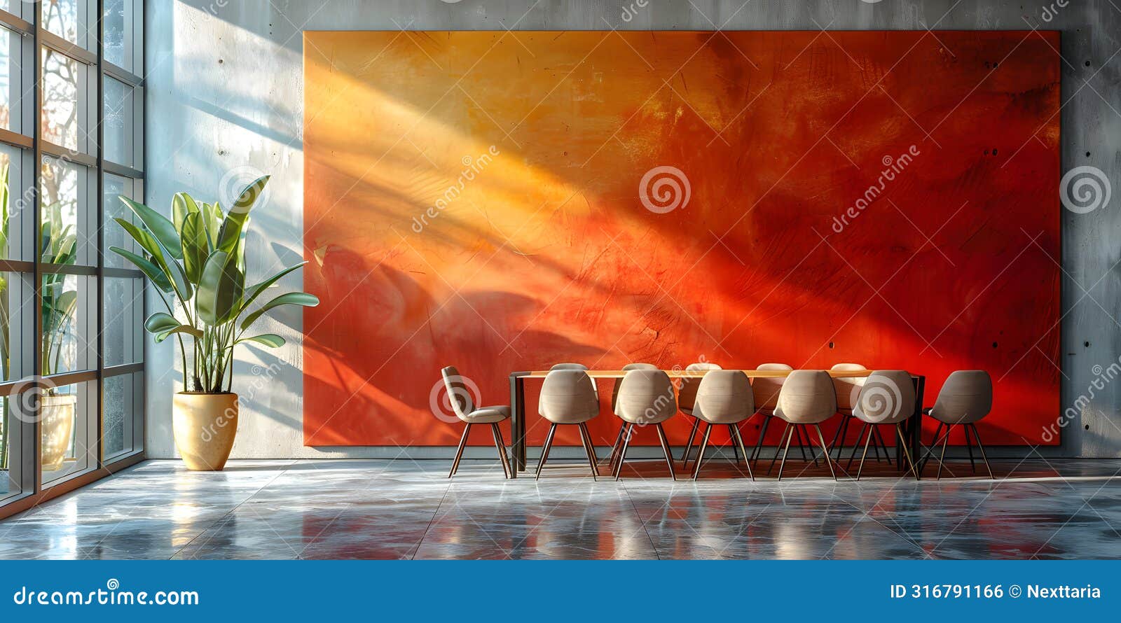 Conference Room Scene for Designers - Modern, Sleek, and Inviting Stock ...