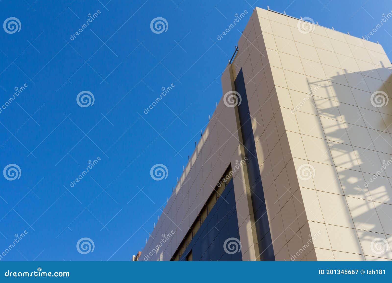 Modern Construction. Vent Building Facade. Facing Panel for the Wall of ...