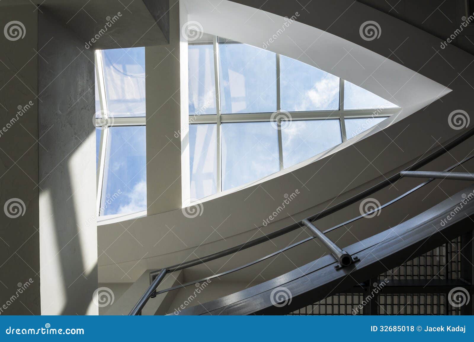 Modern, Contemporary Roof Window Stock Photo - Image of futuristic ...