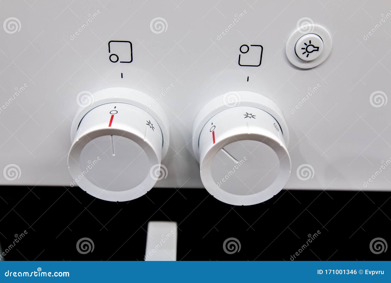 Modern Control Panel of Household Appliances Stock Photo - Image of ...
