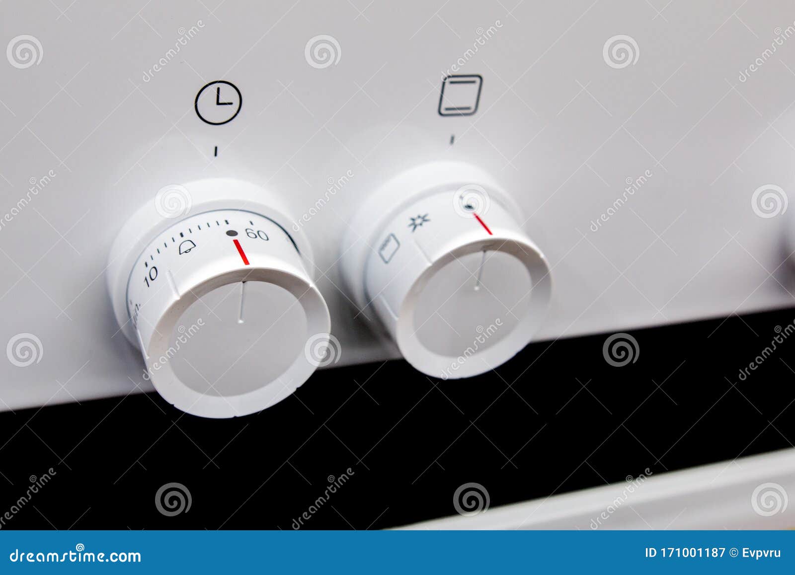 Modern Control Panel of Household Appliances Stock Image - Image of ...