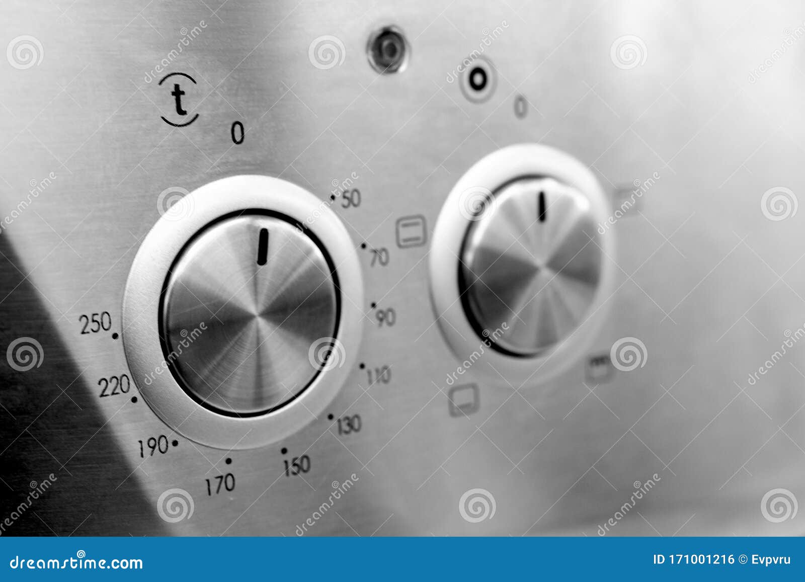Modern Control Panel of Household Appliances Stock Photo - Image of ...