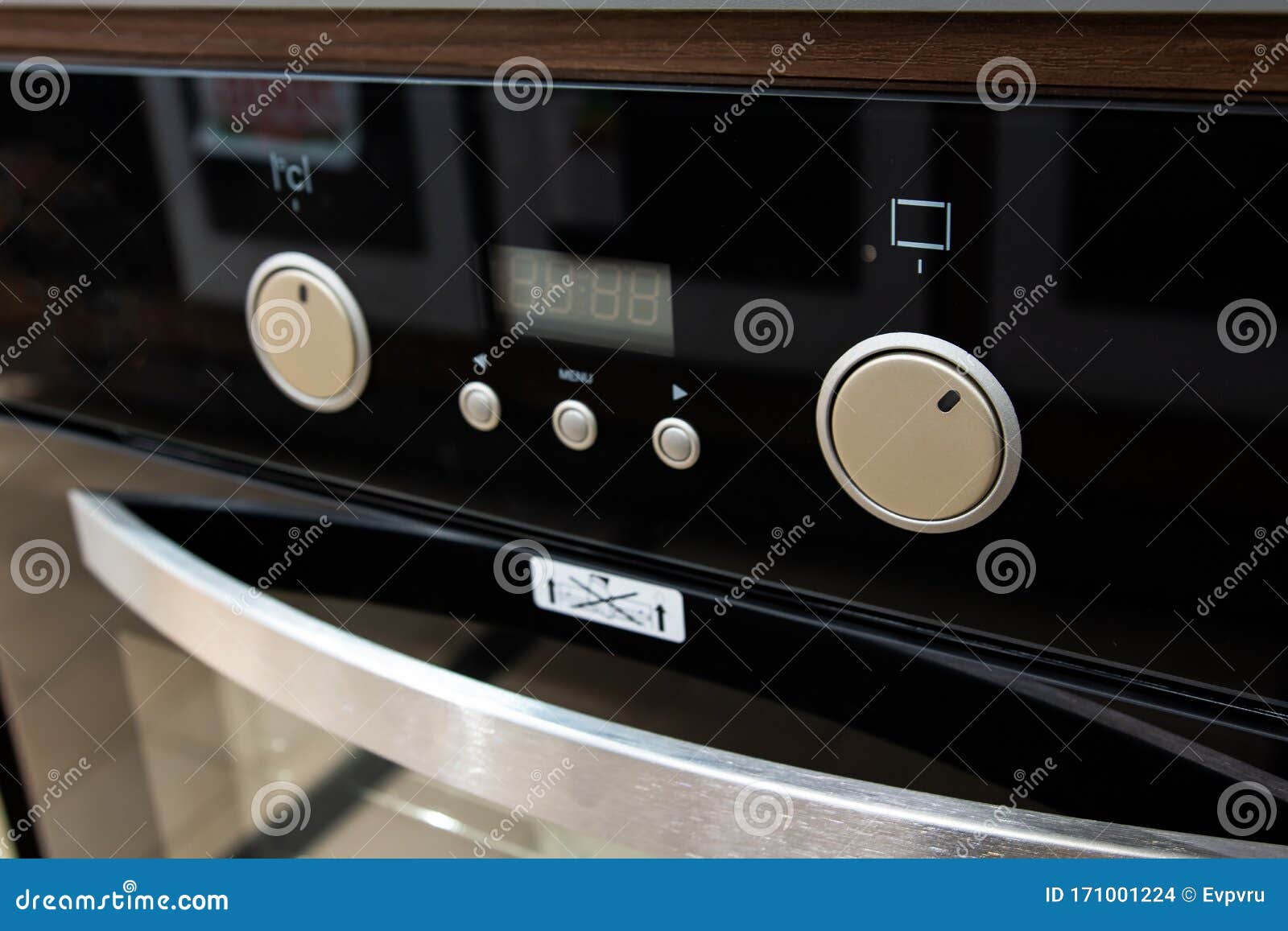 Modern Control Panel of Household Appliances Stock Photo - Image of ...