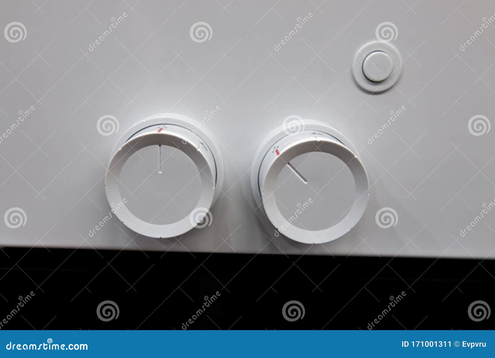 Modern Control Panel of Household Appliances Stock Image - Image of ...