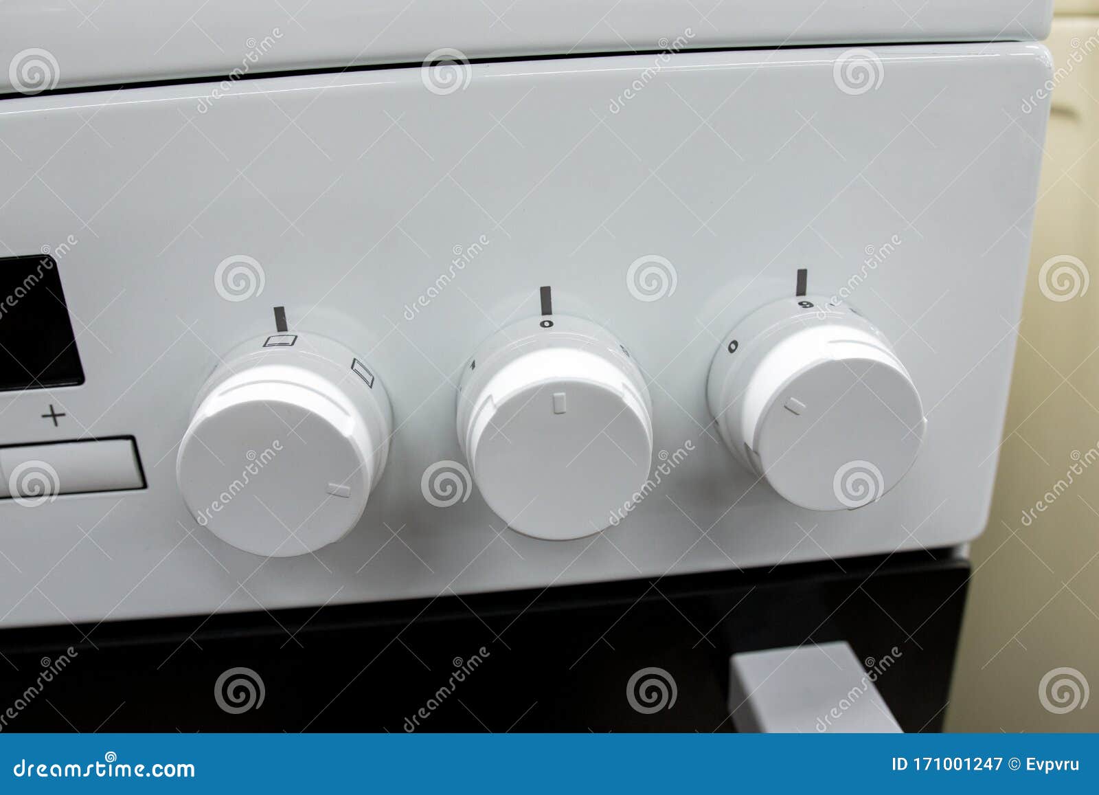 Modern Control Panel of Household Appliances Stock Image - Image of ...