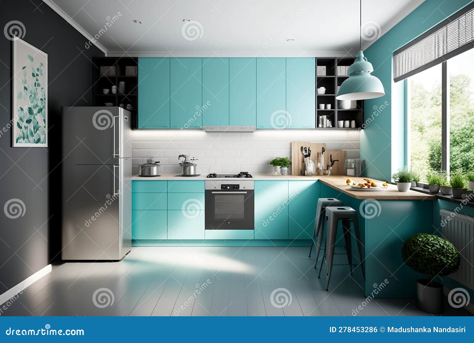 Modern Cool: Elevate Kitchen Aesthetics with Refreshing Color Palettes ...