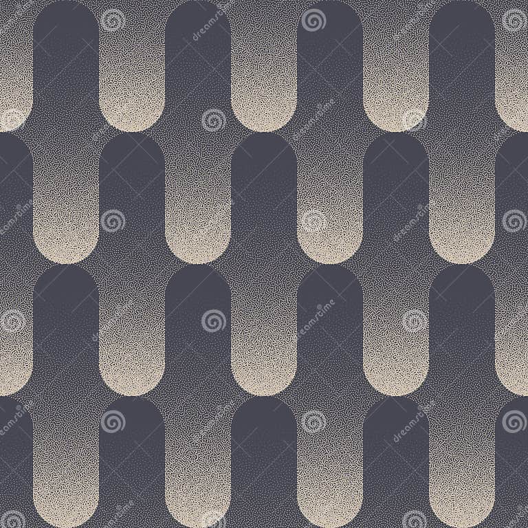 Modern Cool Seamless Pattern Trend for Clothes Vector Dotwork Layered ...
