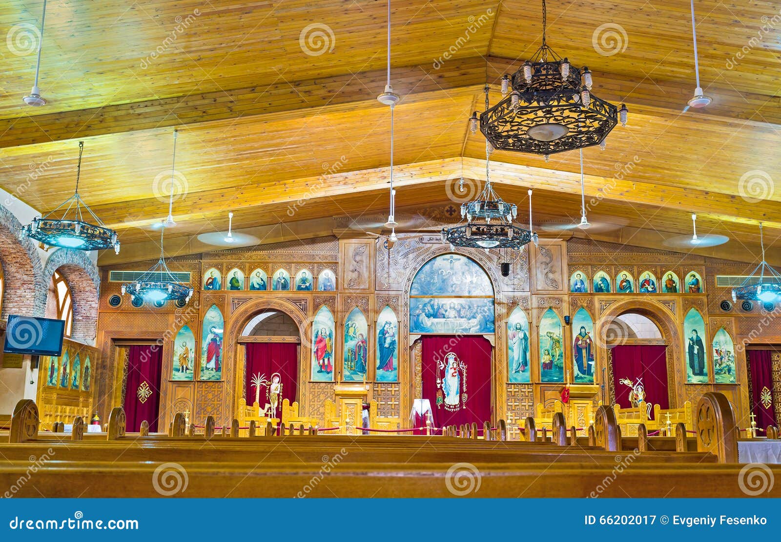 The modern Coptic church editorial photography. Image of christianity ...