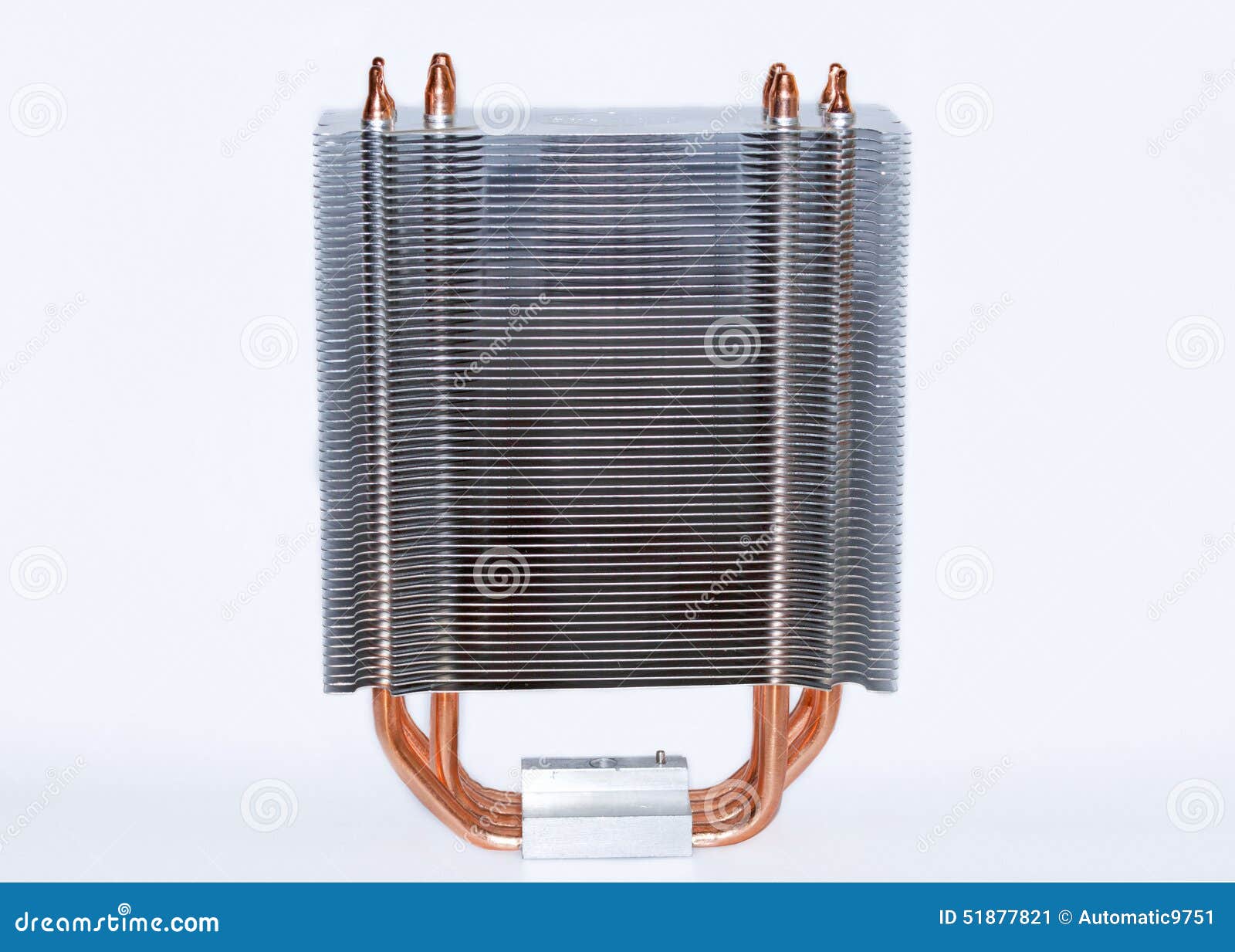 Modern CPU cooler stock image. Image of device, metal - 51877821