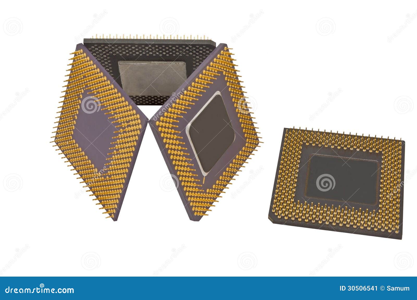 Modern CPU stock image. Image of chip, circuit, green - 30506541