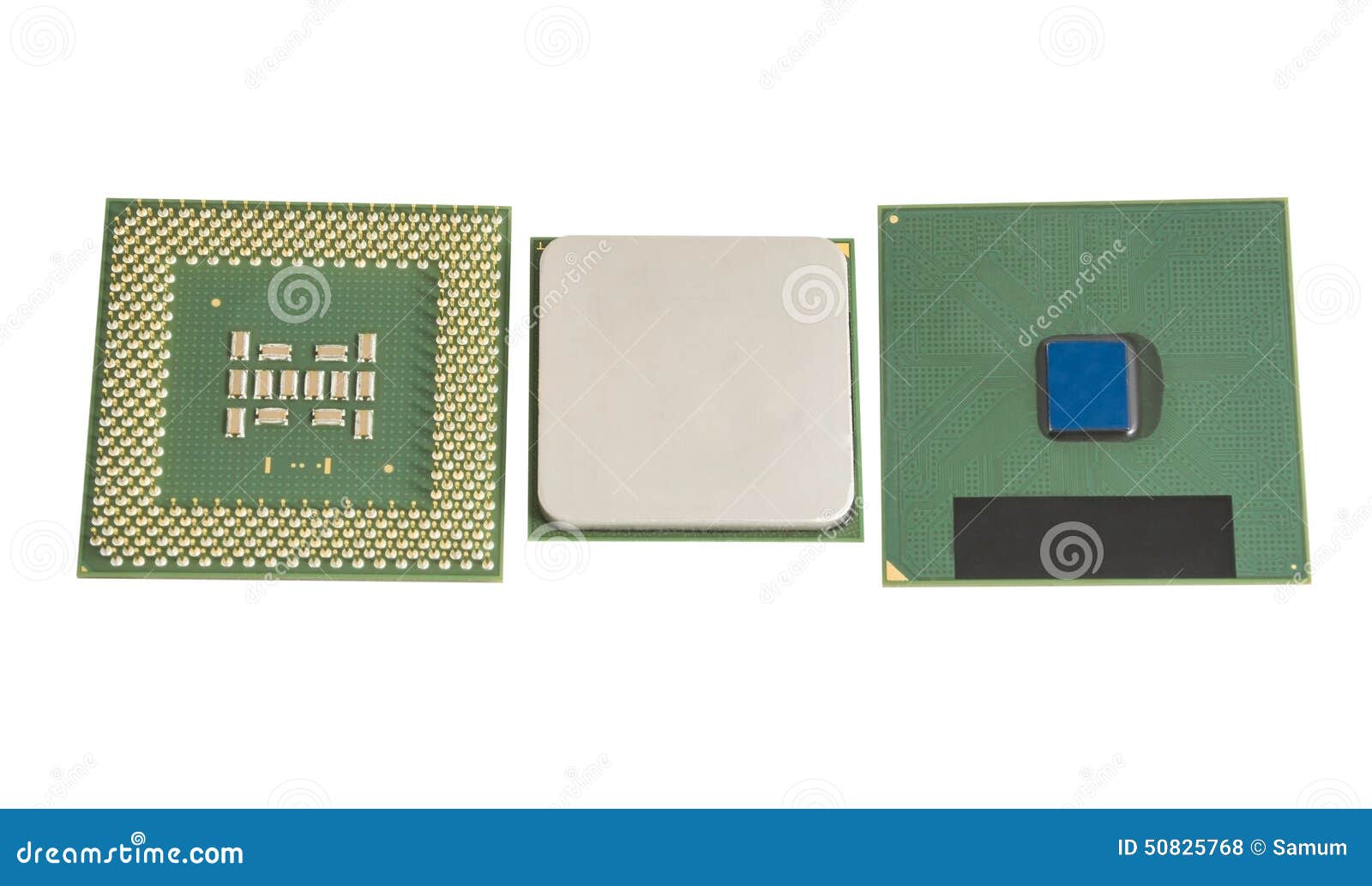 Modern CPU stock photo. Image of circuit, electronic - 50825768