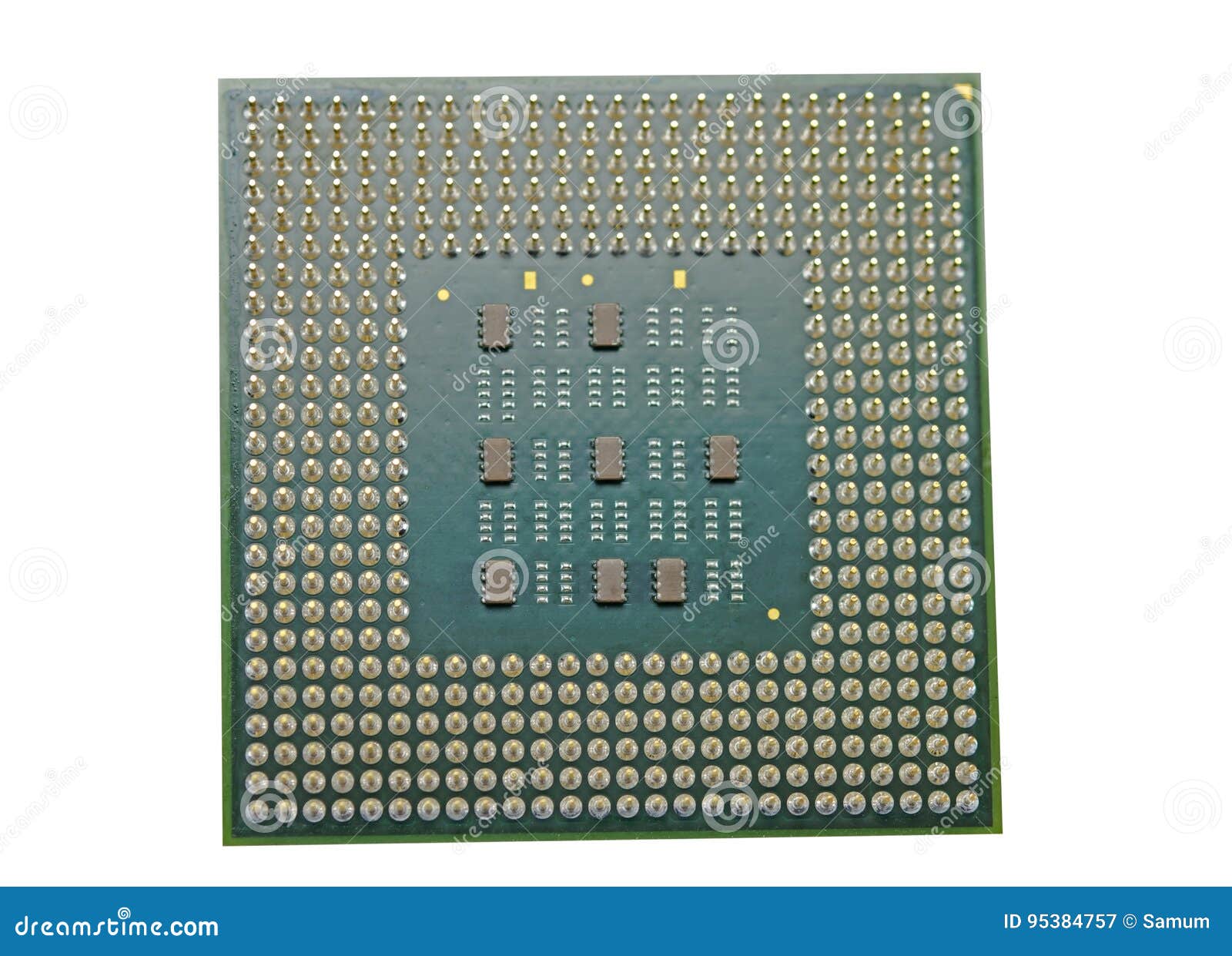 Modern CPU stock image. Image of circuit, technology - 95384757