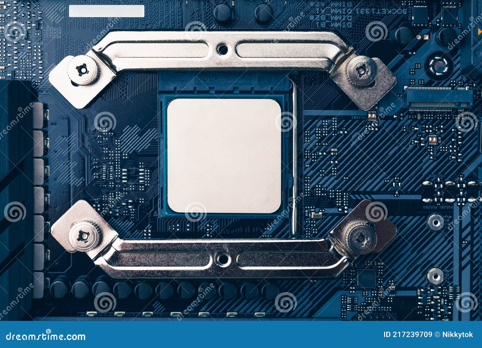 Motherboard CPU Socket Stock Image | CartoonDealer.com #49653223