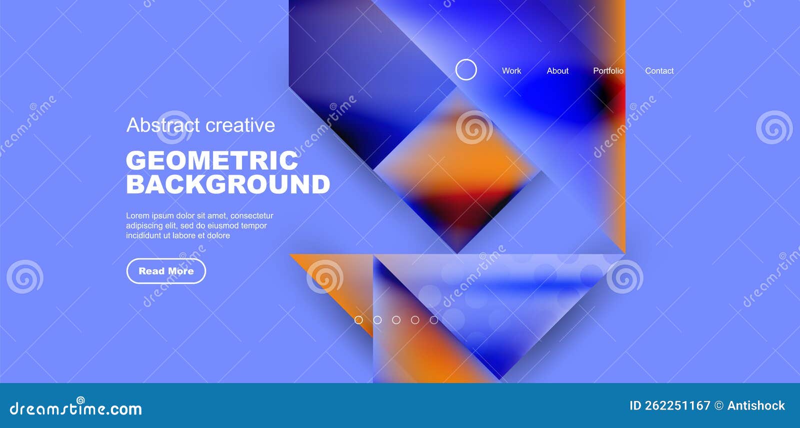 Modern Creative Abstract Background Templates Stock Vector ...