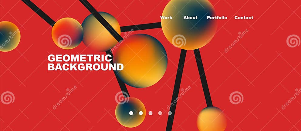 Modern Creative Abstract Background Templates Stock Vector ...